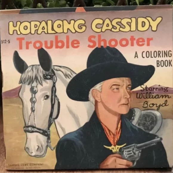 Hopalong Cassidy | Other | Hopalong Cassidy Trouble Shooter Small ...
